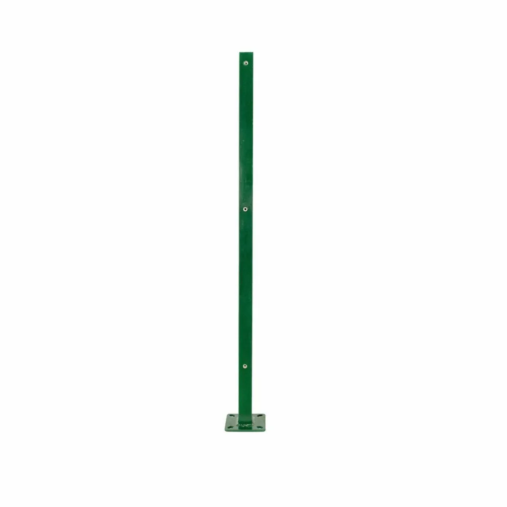 Poste Gradil PVC com 40X60X1080mm Cor Verde Total Telas