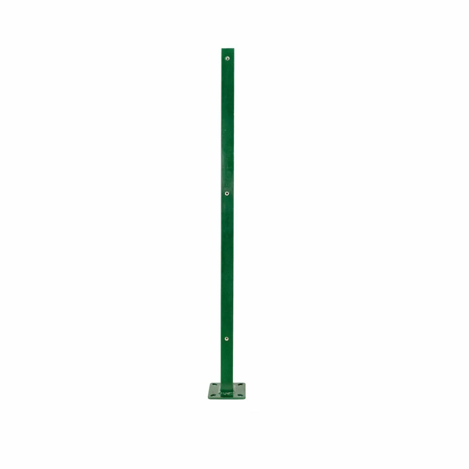 Poste Gradil PVC com 40X60X1080mm Cor Verde Total Telas